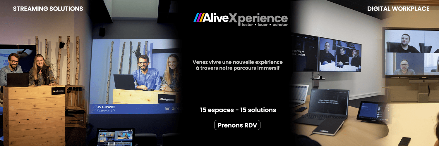 Alive Technology - Concepteur et intégrateur de solutions audiovisuelles